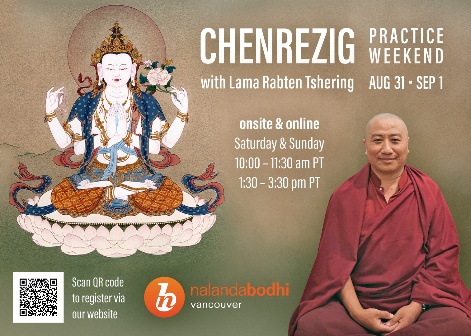 Chenrezig Practice Weekend with Lama Rabten Tshering – Nalandabodhi ...